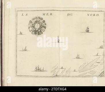 Map of the North Sea, ca. 1706-1712, 1706 - 1712 Map of the North Sea ...
