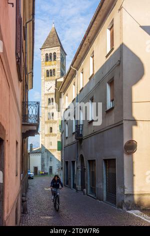 Italy, Lombardy, Tirano, San Martino parish Stock Photo - Alamy