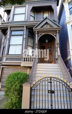 San Francisco, California. The house of the Grateful Dead at 710 ...