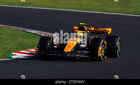McLaren driver Lando Norris during practice at the Circuit de Monaco ...