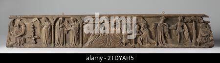 Relief with the Annunciation, the Visitation, the Nativity and the ...