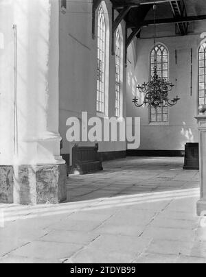 The interior of the Church of Edam in the Netherlands features ...
