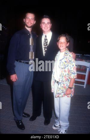 BRADY BUNCH MOVIE, Paul Sutera, Christopher Knight, 1995 Stock Photo ...