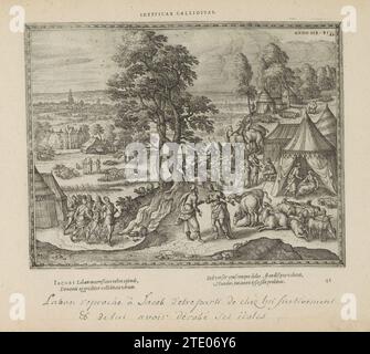 Laban searches the possessions of Jakob and Rachel, Giovanni Volpato ...