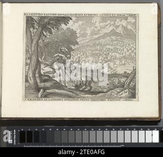 Romulus and Remus in fight, 1572 - 1573 Romulus and Remus get into a ...