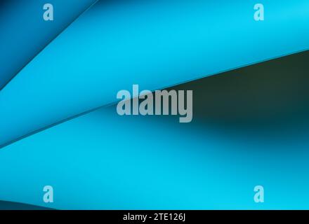 Sheets of folded paper photographed with two separate flashes and using ...