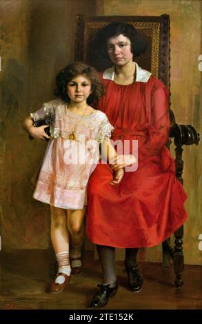 Iakovidis Georgios (1853 - 1932) Girl with Distaff and Spindle ...