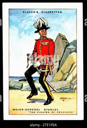 Major-General Stanley, Pirates of Penzance - Vintage Cigarette Card ...