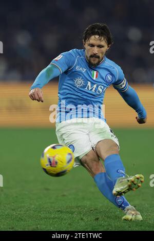 Mario Rui of Napoli during the Coppa Italia match at Giuseppe Meazza ...