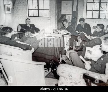 BATTLE OF BRITAIN 1940. Squadron Leader Brian Lane (1917-1942) of No 19 ...