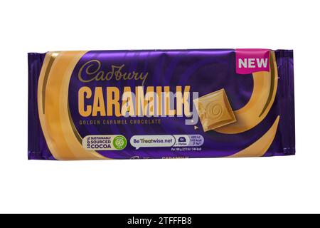 Cadbury Caramilk Chocolate Bar Stock Photo - Alamy
