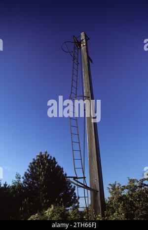 Old railway signal on disused line Stock Photo - Alamy