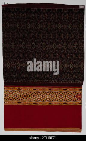 Doek, Anonymous, 1900 - 1949 Cloth with animal figures and geometric ...