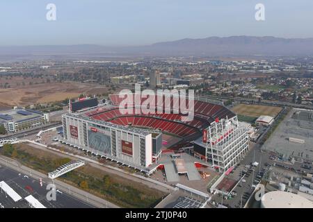 A general overall aerial view of Levi's Stadium, Wednesday, Dec 3, 2025 ...