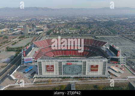 A general overall aerial view of Levi's Stadium, Wednesday, Dec 3, 2025 ...