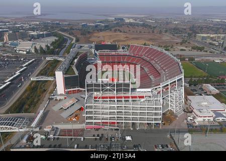 A general overall aerial view of Levi's Stadium, Wednesday, Dec 3, 2025 ...