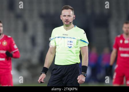 Krakow, Poland. 11th Dec, 2023. Tomasz Tulacz of Puszcza Niepolomice ...