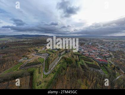 Southern Poland landscape, mountains, autumn, day, sun, sky, clouds ...