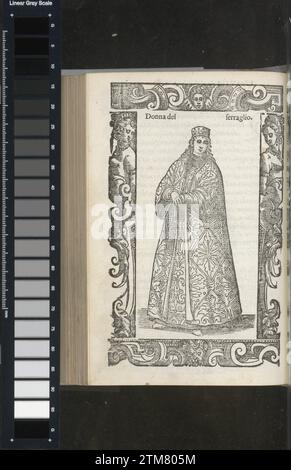 Donna del Serraglio Vecellio Cesare 1860 Stock Photo - Alamy