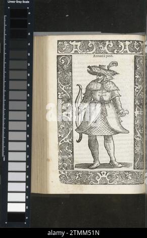 Ancient armed, Christoph Krieger, After Cesare Vecellio, 1598 paper ...