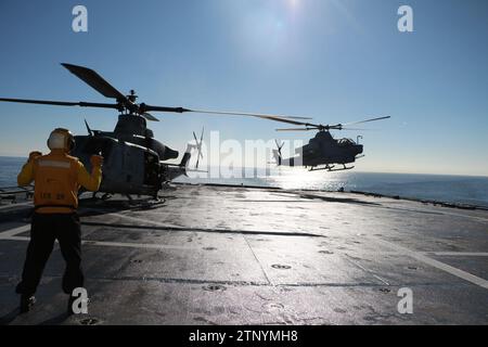 Flight deck of USS CINCINNATI (LCS-20 Stock Photo - Alamy