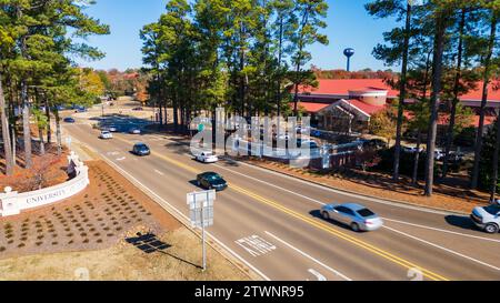 Oxford, MS - November 28, 2023: University of Mississippi sign at the ...