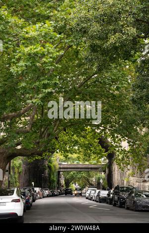 The Argyle Cut, located in The Rocks area of Sydney, is a historic and ...