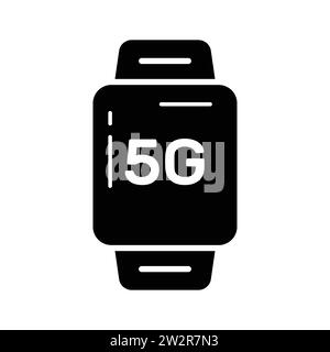 Grab this beautifully designed icon of smart watch in modern style ...