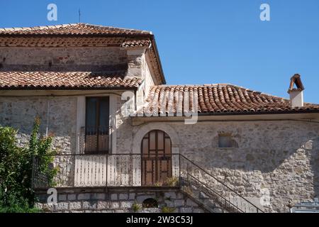 Longano, old town in province of Isernia, Molise, Italy Stock Photo - Alamy