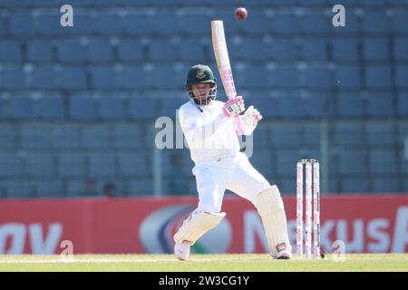 Bangladeshi batter Mushfiqur Rahim bats during Bangladesh-New Zealand ...