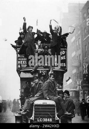 Official photograph showing people celebrating victory Stock Photo - Alamy