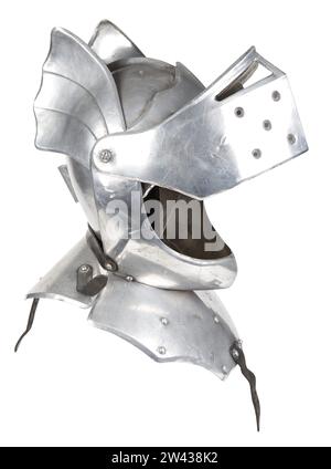 Close helmet from Lancelot's Hero Armour from the film 'Excalibur' 1981 ...