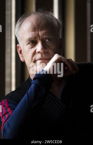 WEESP - DJ Stefan Stasse prior to the very last broadcast of De Staat ...
