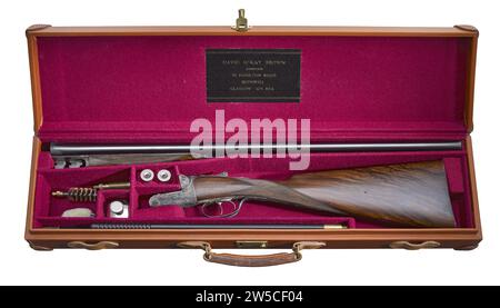 'The Raven Gun' centrefire breech-loading double-barrelled shotgun ...