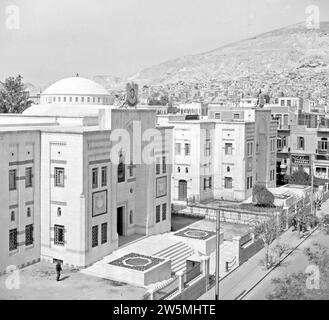 The parliament building in Damascus ca. 1950-1955 Stock Photo - Alamy