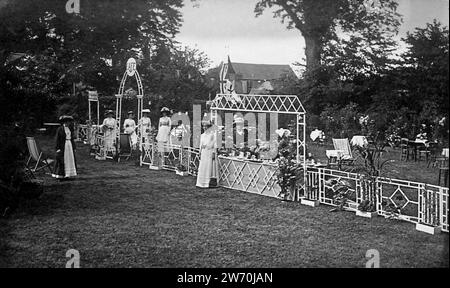 The garden fete in Willingham by Stow, Lincolnshire, England, was a ...