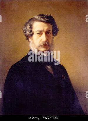 Winterhalter auto portrait 1868 Stock Photo - Alamy