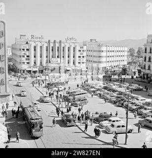 Street scene in Beirut ca. 1950-1955 Stock Photo - Alamy