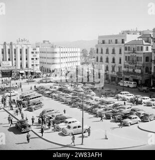 Street scene in Beirut ca. 1950-1955 Stock Photo - Alamy