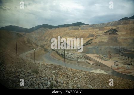 The Bingham Canyon Mine, also known as the Kennecott Copper Mine, is ...