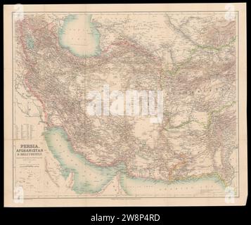Persia, Afghanistan and Beluchistan Stock Photo - Alamy