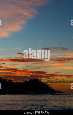 Sunset over Point Lobos State Park - Carmel, California Stock Photo - Alamy