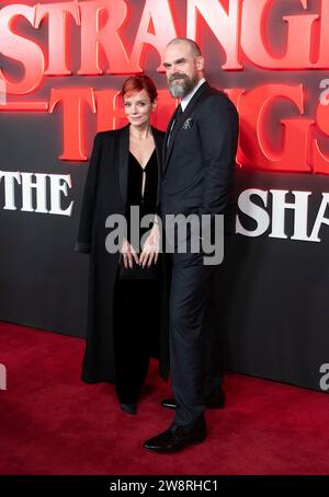 Lily Allen and David Harbour at the "Stranger Things: The First Shadow ...