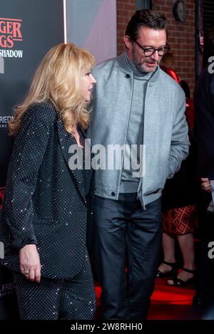 Sonia Friedman and Hugh Jackman attends the "Stranger Things: The First ...