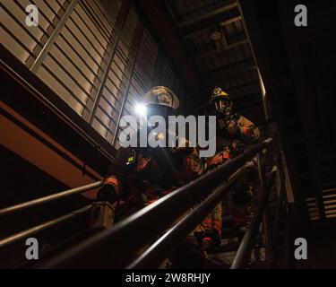 Firefighters from the Central Mat-Su Fire Department Station 61, in ...