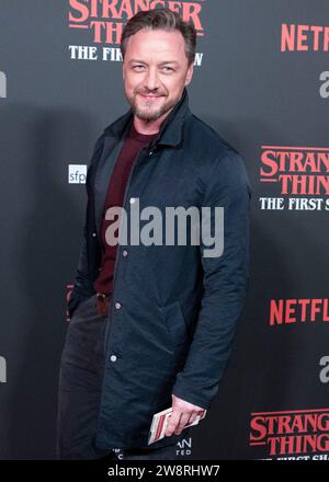James McAvoy attends the "Stranger Things: The First Shadow" World ...