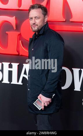 James McAvoy attends the "Stranger Things: The First Shadow" World ...