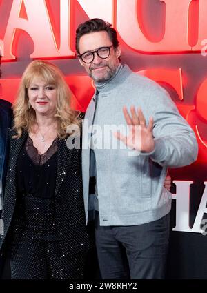Sonia Friedman and Hugh Jackman attends the "Stranger Things: The First ...
