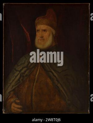 Doge Andrea Gritti (1455-1538), Doge of the Venetian Republic, portrait ...
