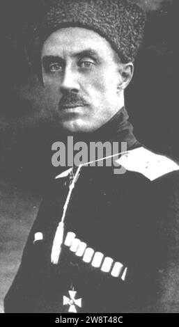 Wrangel Pyotr Nikolayevich 1920 cropped Stock Photo - Alamy